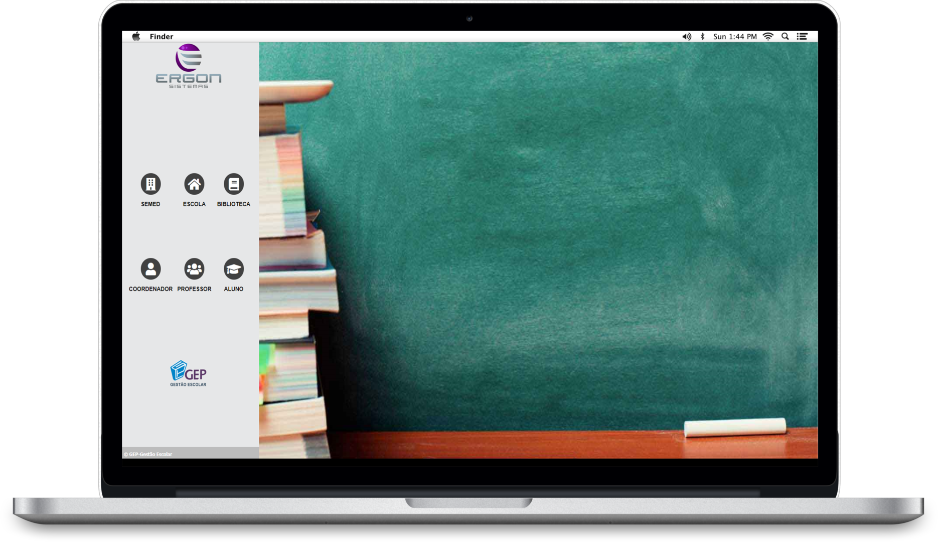 Detalhes sobre o Sistema GEP - Gestor Escolar - ERGON SISTEMAS